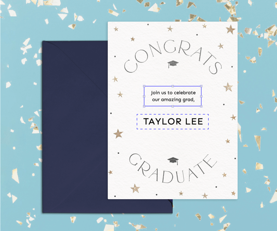 Grad Invites, Announcements & eCards: Personalize Your Celebration
