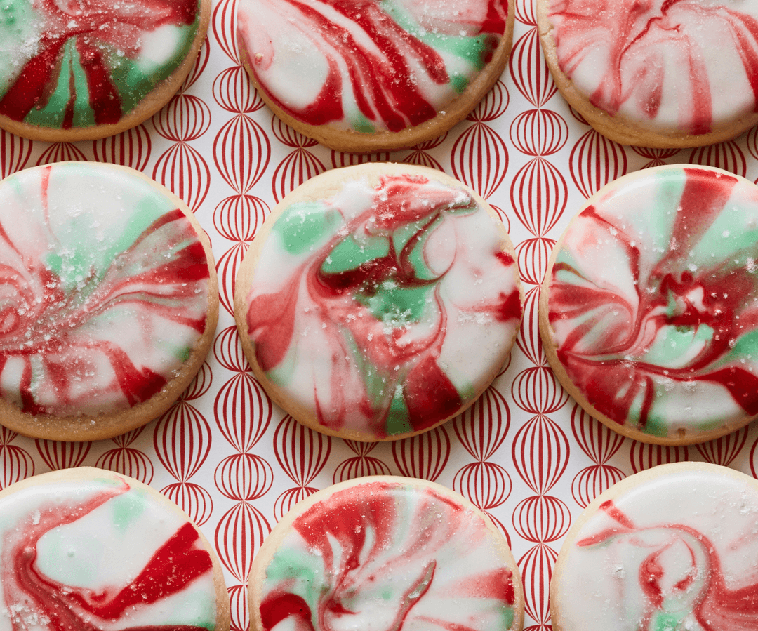 Food Network Holiday Swirl Cookies